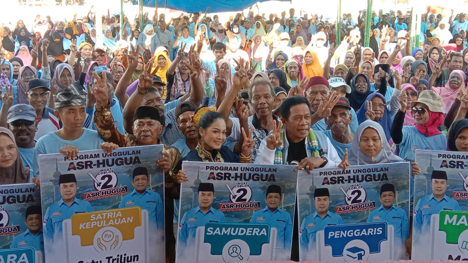 ASR-Hugua Paparkan 8 Program Unggulan saat Kampanye di Pulau Talaga ...