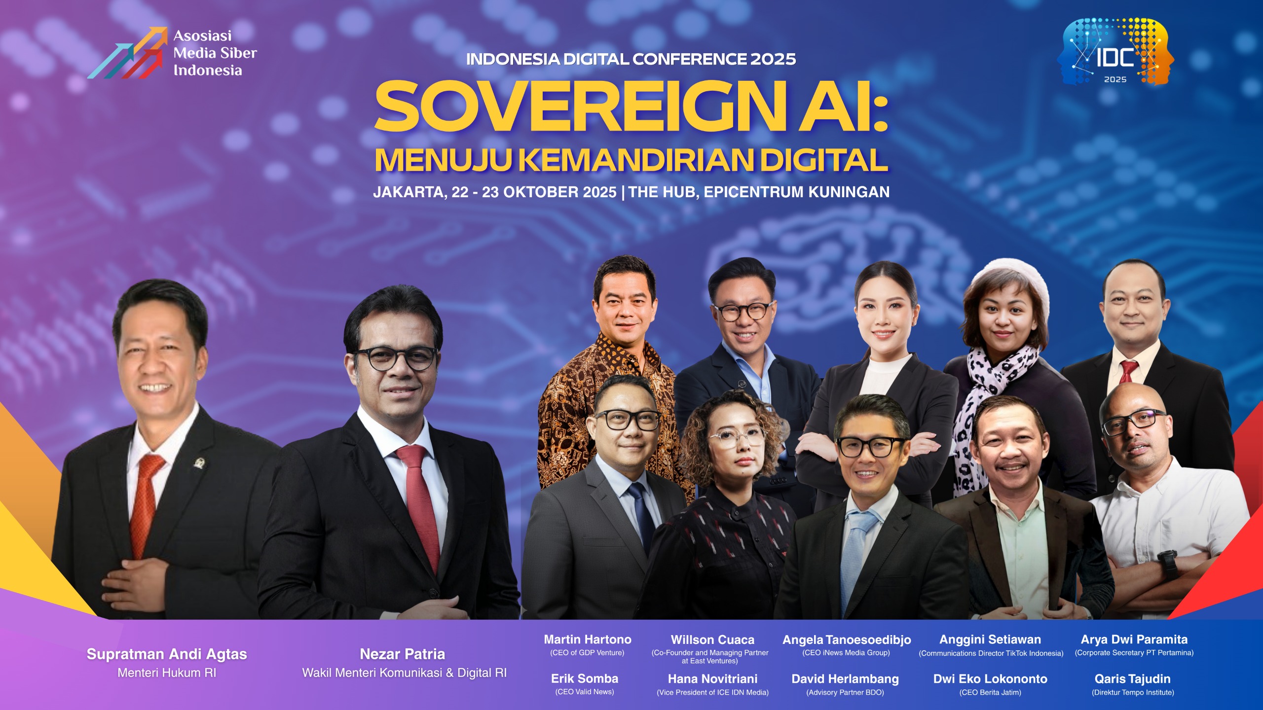 AMSI Gelar Indonesia Digital Conference (IDC) 2025, Mengangkat Tema Besar ‘Sovereign AI: Menuju ...